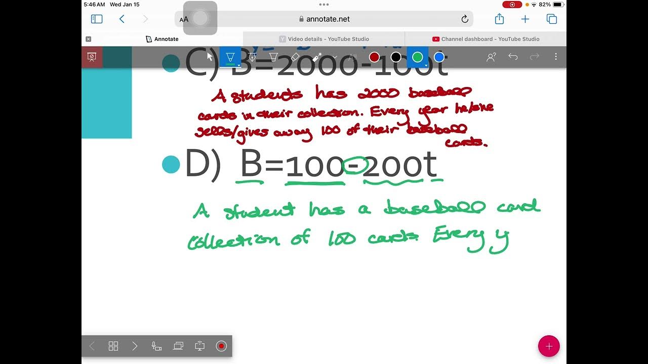 PRIME -Module 4 - Linear Functions - Task #8 - More Modeling with ...