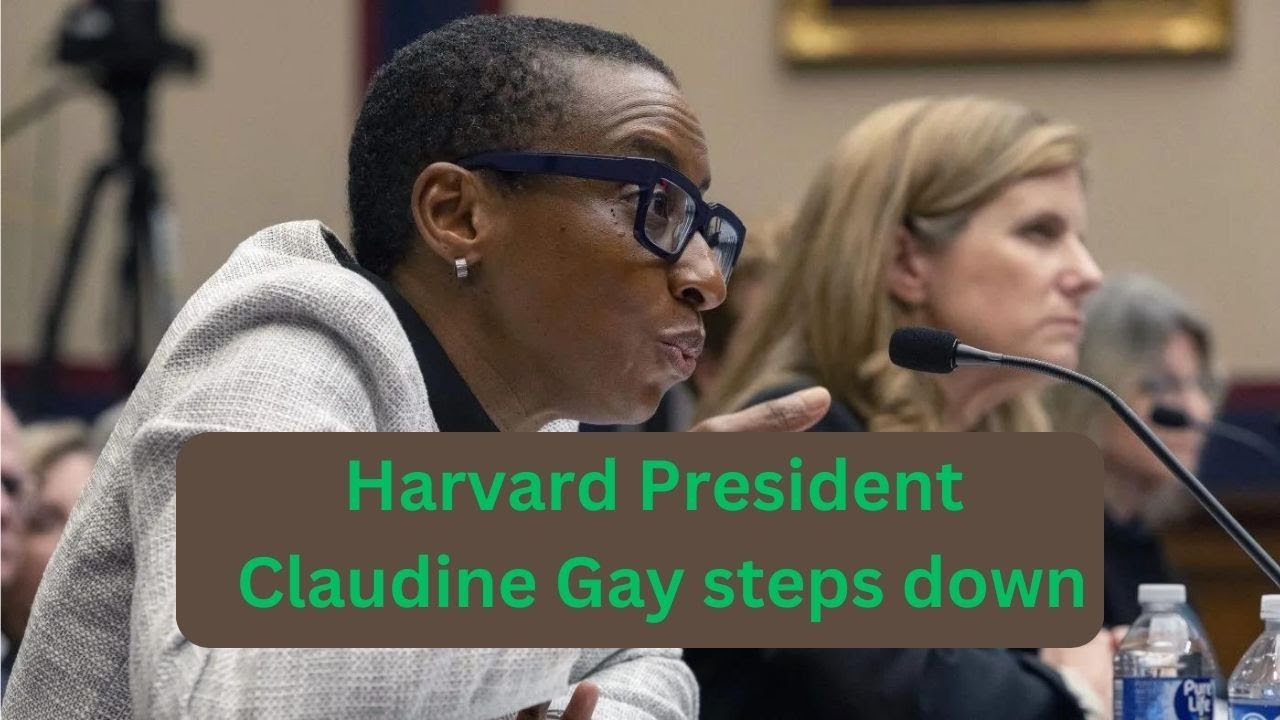 Harvard President Claudine Gay steps down; Provost Alan Garber to serve ...