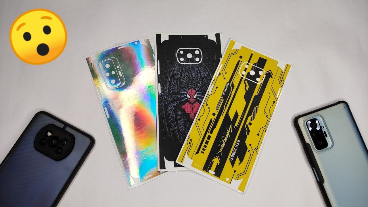 Premium Back Skin ft. Redmi Note 10 Pro/Pro Max & Poco X3/X3 PRO 🔥🔥 ...