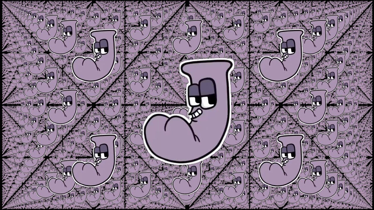 Alphabet Lore (J) over 1 million times - YouTube