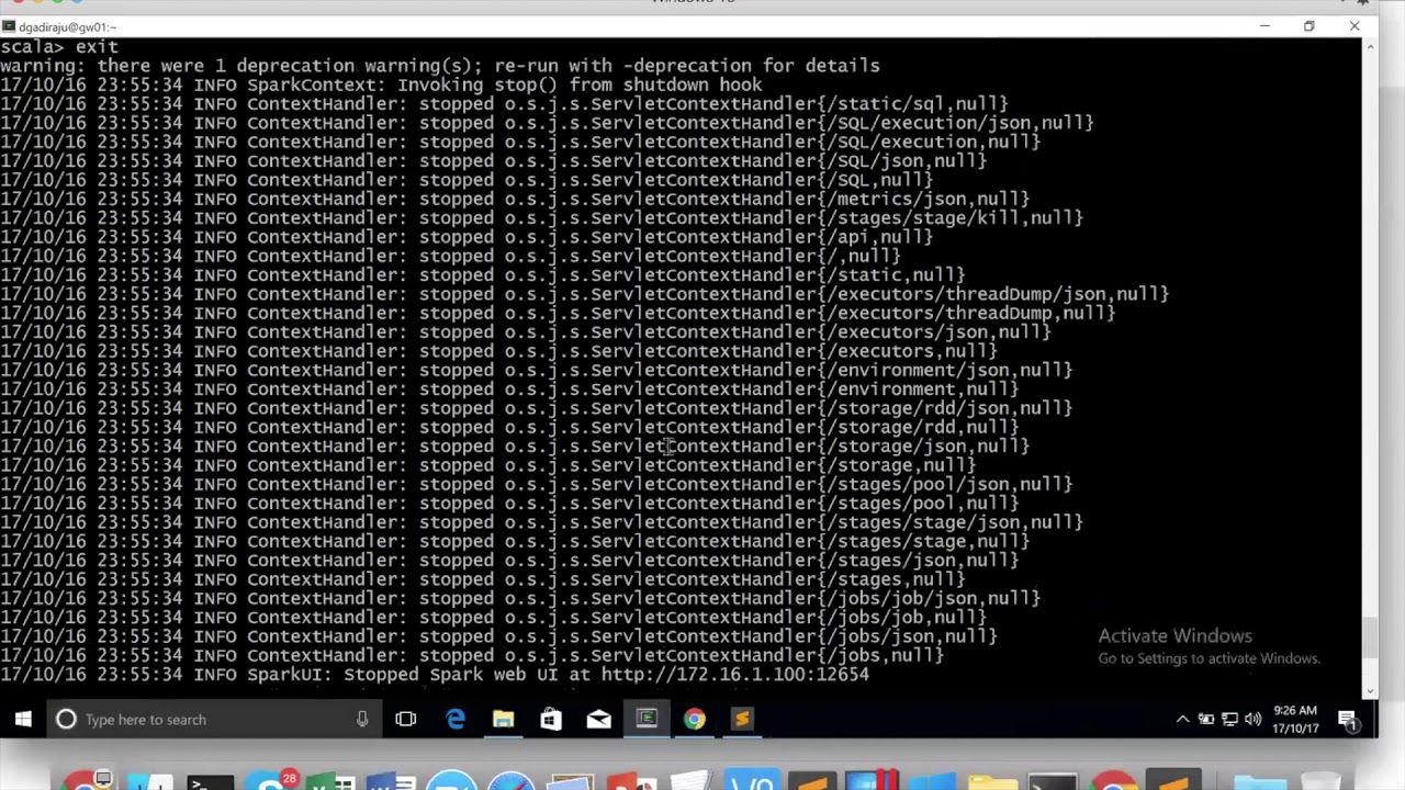 04 Apache Spark Core Apis Initializing The Job Youtube