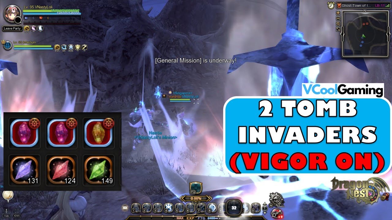 Dungeon Hunt Vlog 59: 2 Tomb Invaders in 2 Days Subs Hunt (Vigor On ...