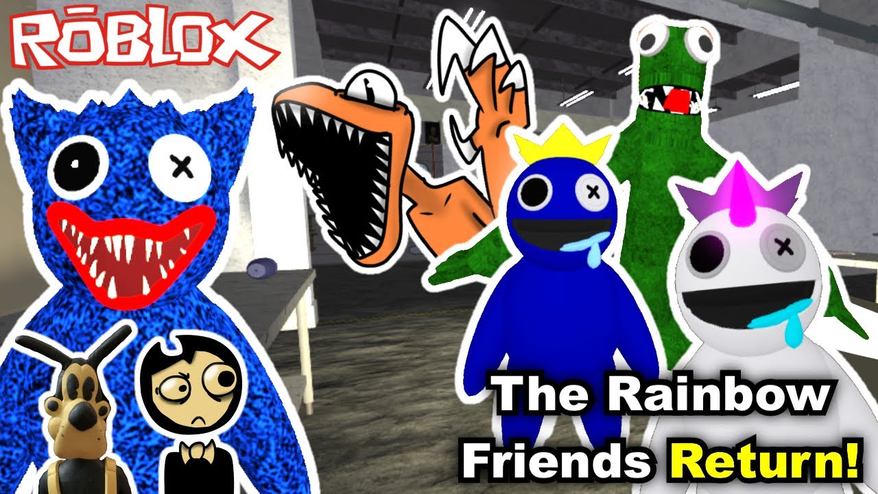 THE RAINBOW FRIENDS SECRET GAME! (Rainbow Friends Morphs Part 1 ROBLOX ...