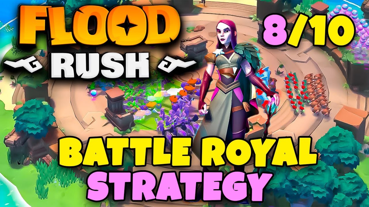 REAL TIME STRATEGY + BATTLE ROYALE - FLOODRUSH // QUICK REVIEW - YouTube