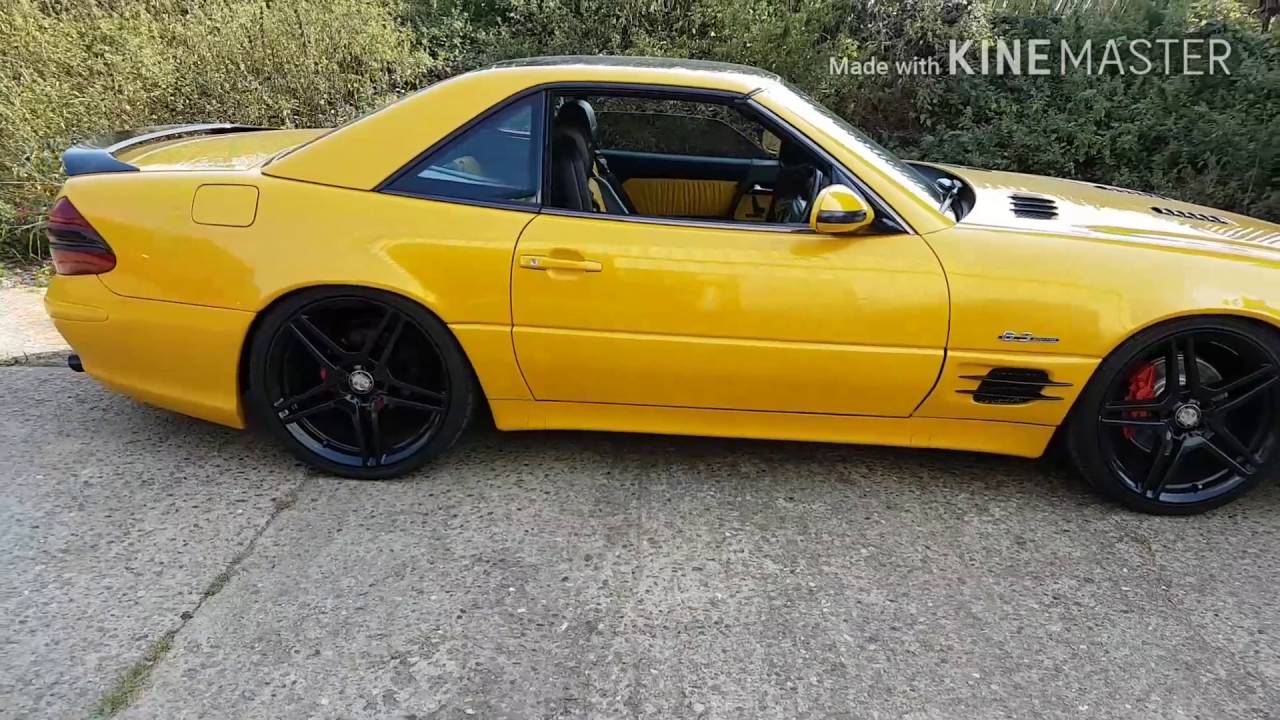 Mercedes SL500 Conversion AMG Style - YouTube