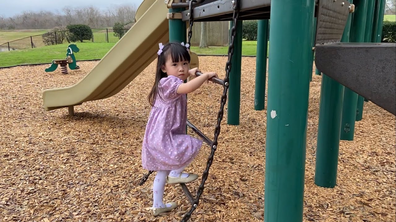 Fun outdoor playground for kids and family in Texas - YouTube