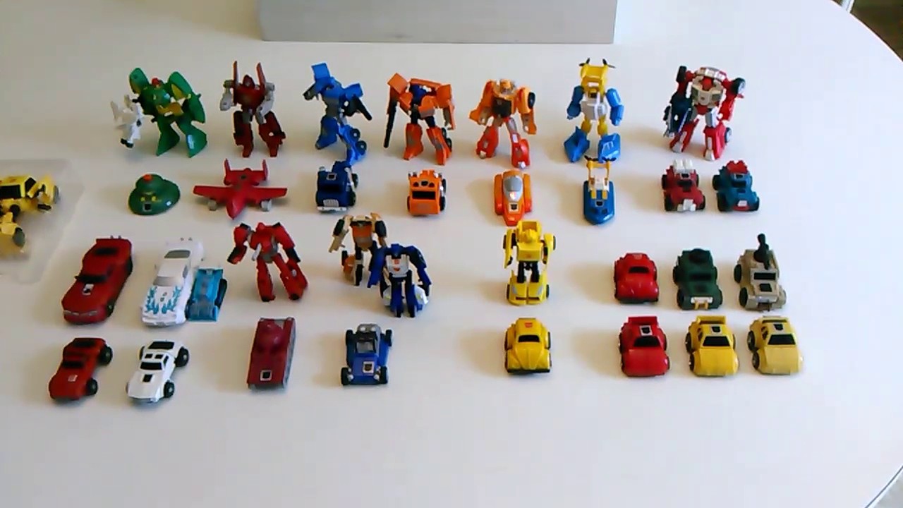 Transformers collection Titans return Bumblebee Minibots G1 comparison ...