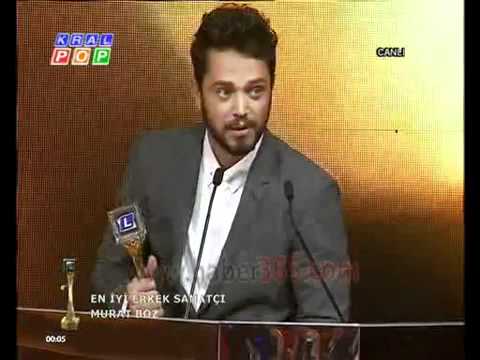 Murat Boz - 18.Kral Muzik Odullerinde - En Iyi Erkek Sanatci MURAT BOZ