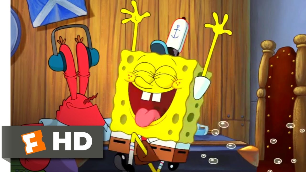 The SpongeBob Movie: Sponge Out of Water - Spongebob Laughs | Fandango ...