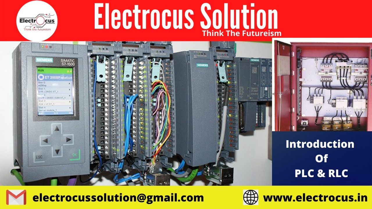 What is PLC, RLC & Panel Designing | Programming Logic Controller ...