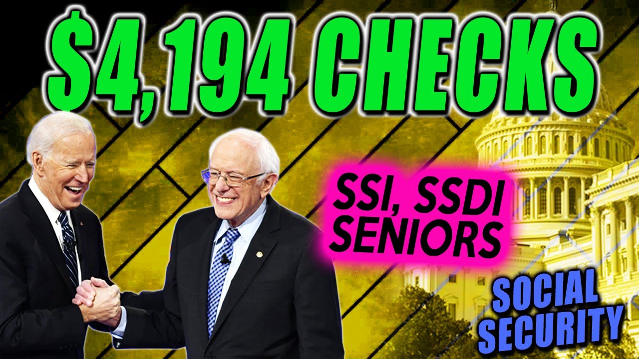 $4,194 PAYMENTS NEXT MONTH FOR SOCIAL SECURITY! Fourth Stimulus Package ...