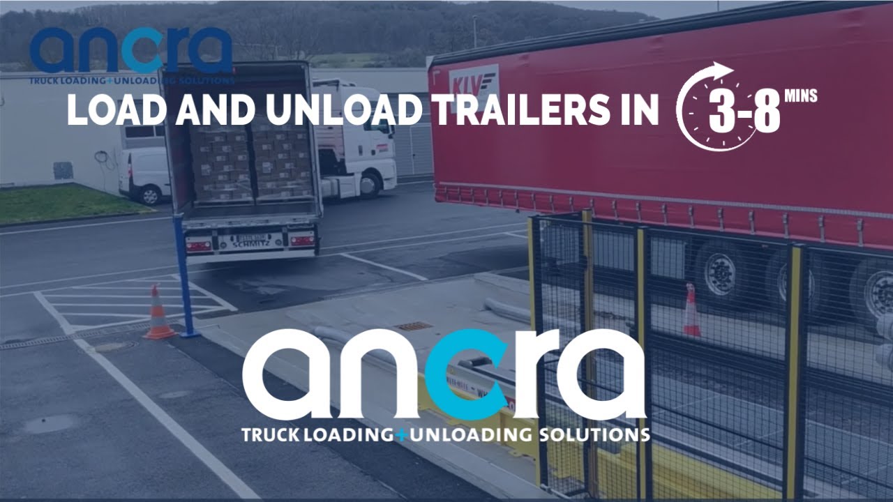 Ancra Systems Skateloader Trailer Lift Truck Loading System - YouTube