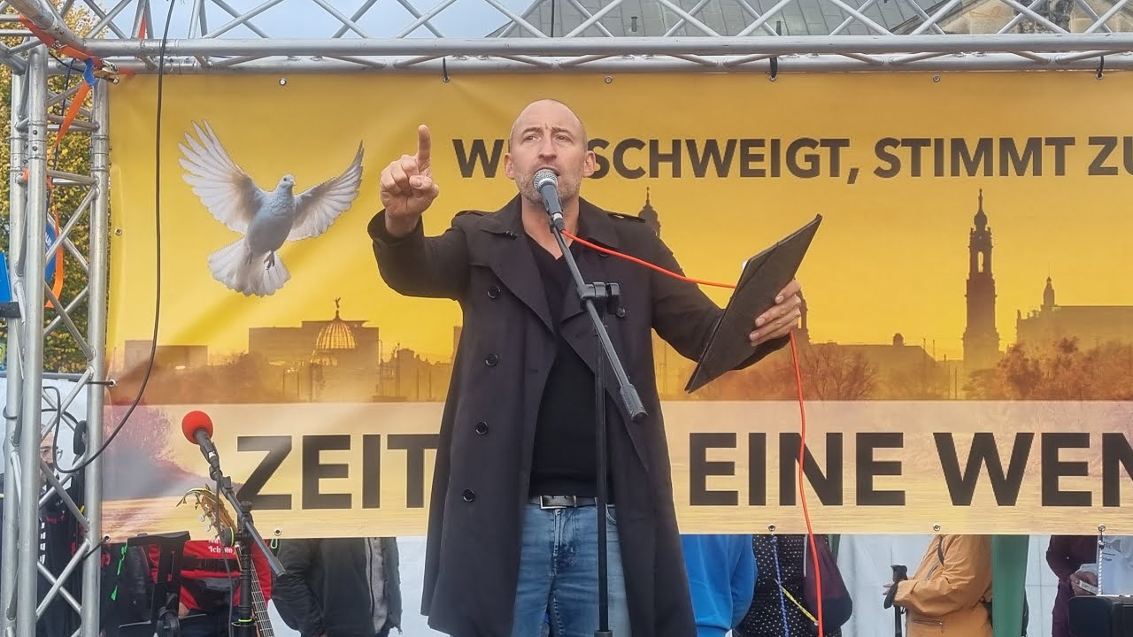 Dr. PAUL BRANDENBURG - DRESDEN, Theaterplatz, 28 10 2023 - TAG FÜR ...