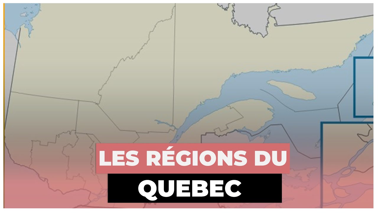 Les régions du Québec - YouTube