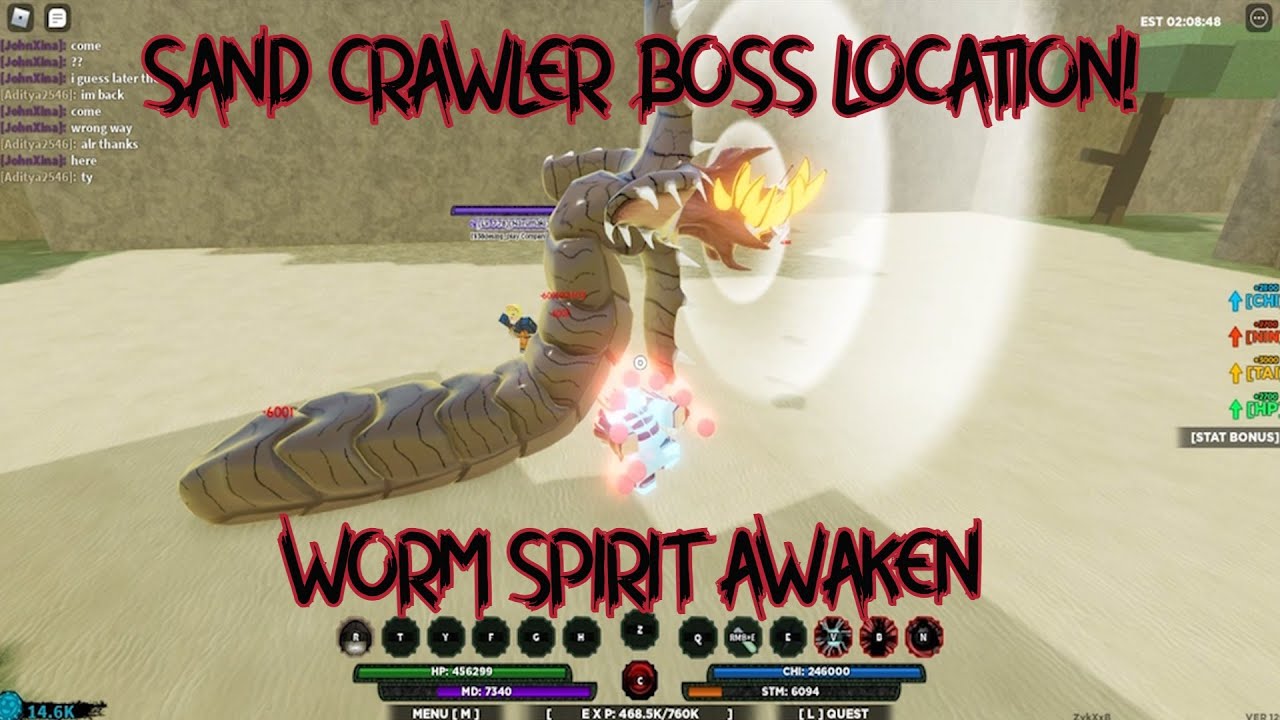 Shindo Life: *New* BOSS LOCATION (SAND CRAWLER) | Shindo Life Roblox ...