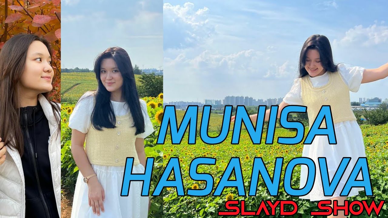 Munisa Hasanova instagramdagi suratlaridan slayd-show - YouTube