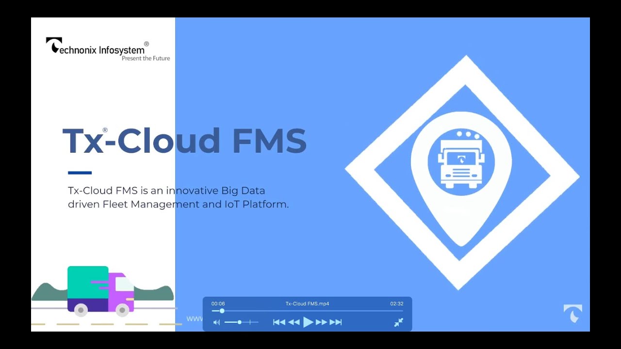 Tx-Cloud FMS (Fleet Management System) - YouTube