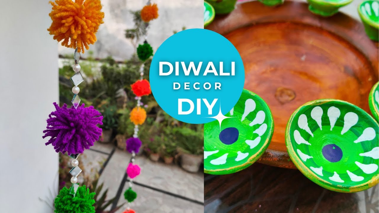 Two Simple DIY Diwali Decoration Ideas / Home Decore DIY For Diwali ...