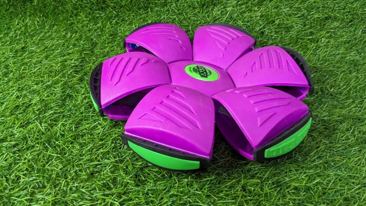 Magical Flying Smooth Surface Sourcer Ball | Activity rubber ball - YouTube