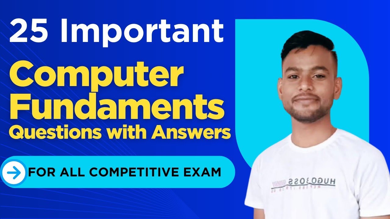 Top 25 Computer Fundamental MCQ | Computer mcq questions and answers ...