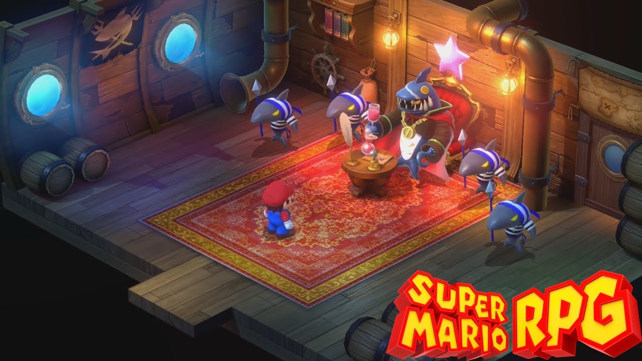 Super Mario RPG Remake - Peach Joins The Party, Star Hill and Sunken ...