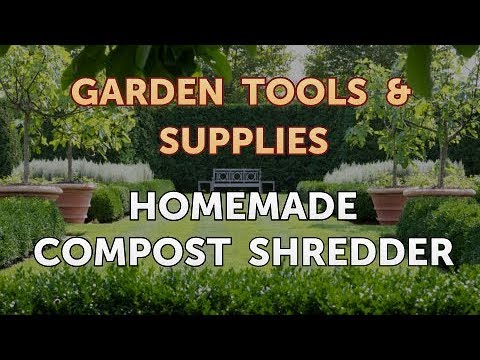 Homemade Compost Shredder - YouTube
