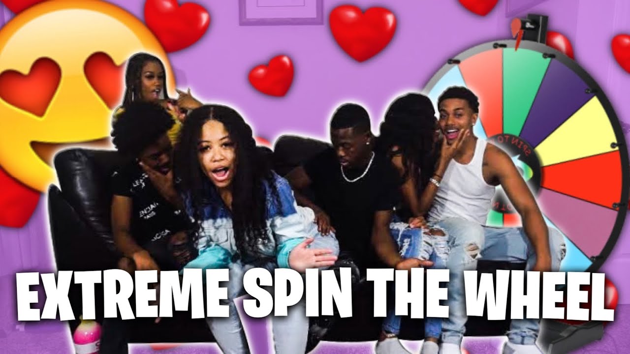 EXTREME SPIN THE WHEEL CHALLENGE😍💦 *Gets Spicy* - YouTube