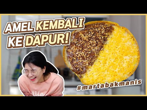 COOKBANG : NYOBA BIKIN MARTABAK MANIS UNTUK YANG PERTAMA KALI 🤤🤤🤤 | AMELICANO