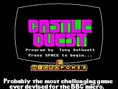BBC MICRO Castle Quest - YouTube