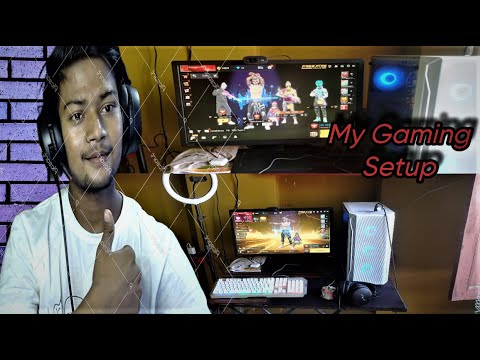 FREE FIRE GAMING SETUP MY GAMING ROOM😍 - YouTube