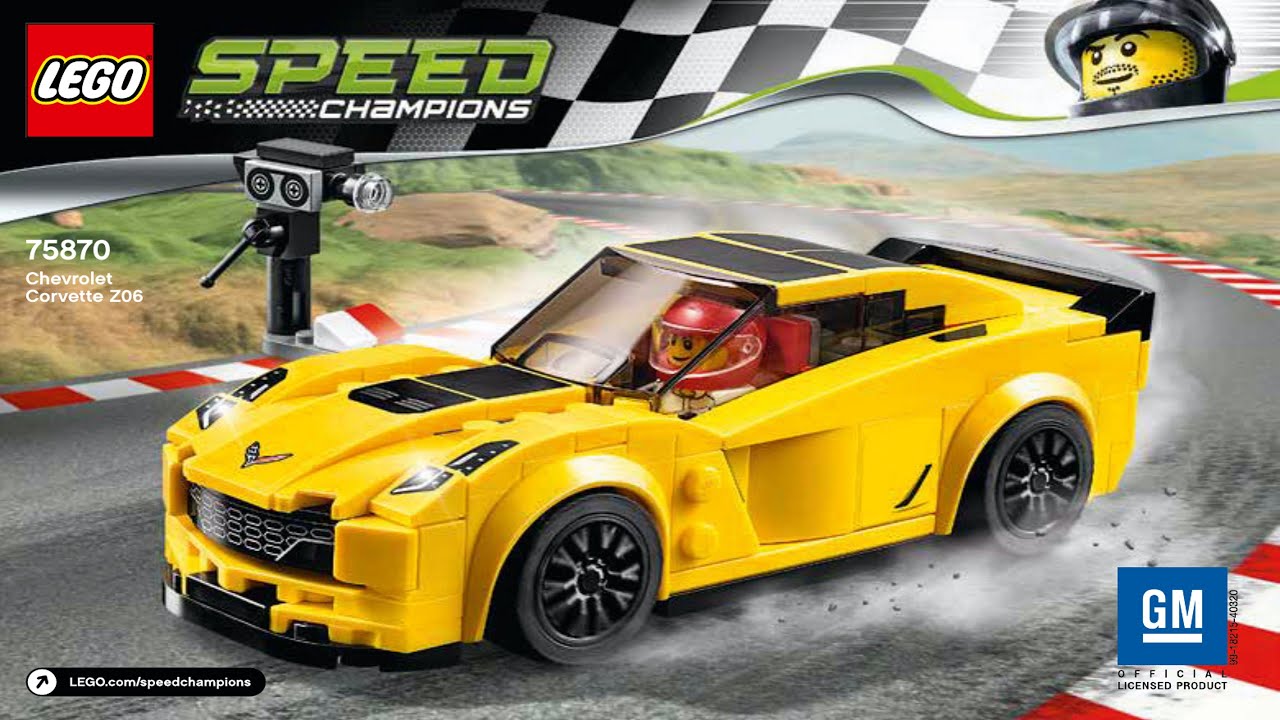 LEGO Instructions - Speed Champions - 75870 - Chevrolet Corvette Z06 ...