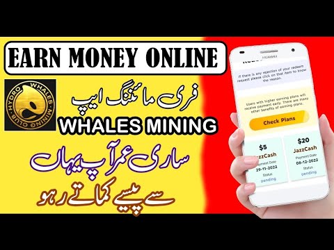 Whales Mining Real Or Fake | Bitcoin Mining Website | Earn Money ...