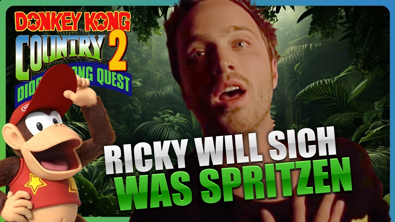 Ricky will sich was spritzen! - Donkey Kong Country 2 #01 - YouTube