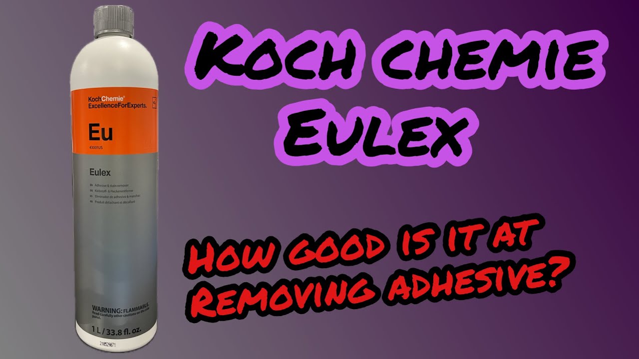Let's Take A Look At Koch Chemie Eulex - YouTube