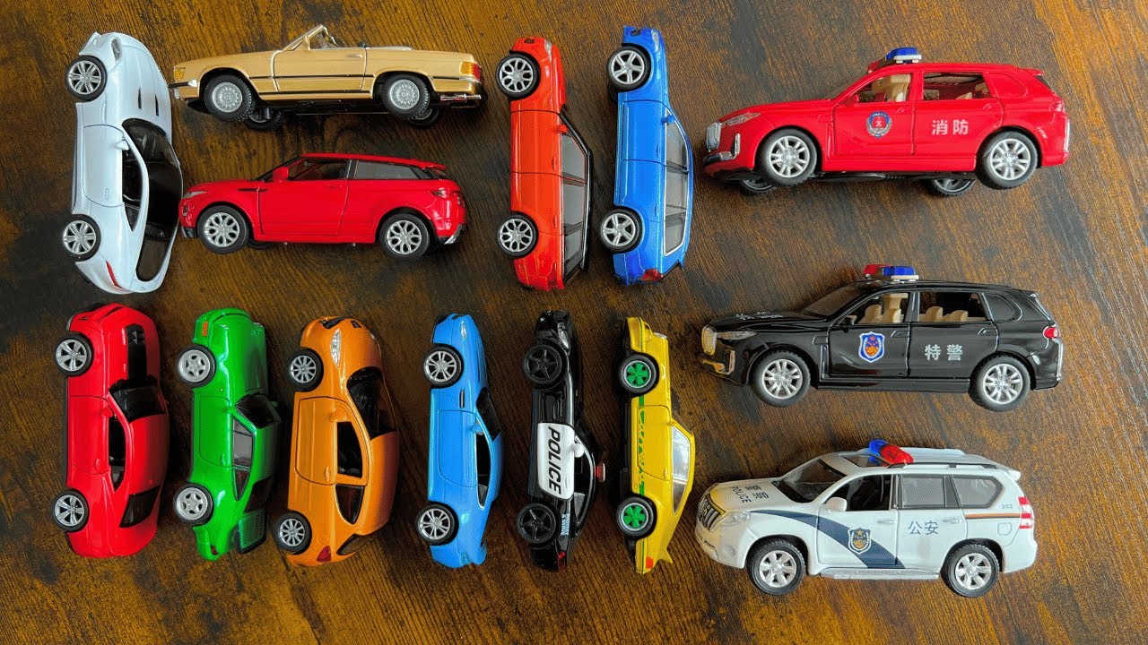 Big Toy Cars Shown in Hands with Interriors (4K) - YouTube