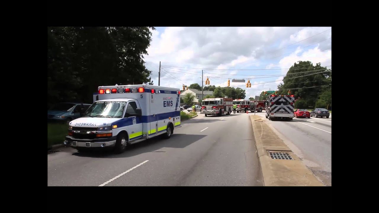 July 7, 2013 - Raleigh FD & Wake County EMS - New Hope Road - YouTube