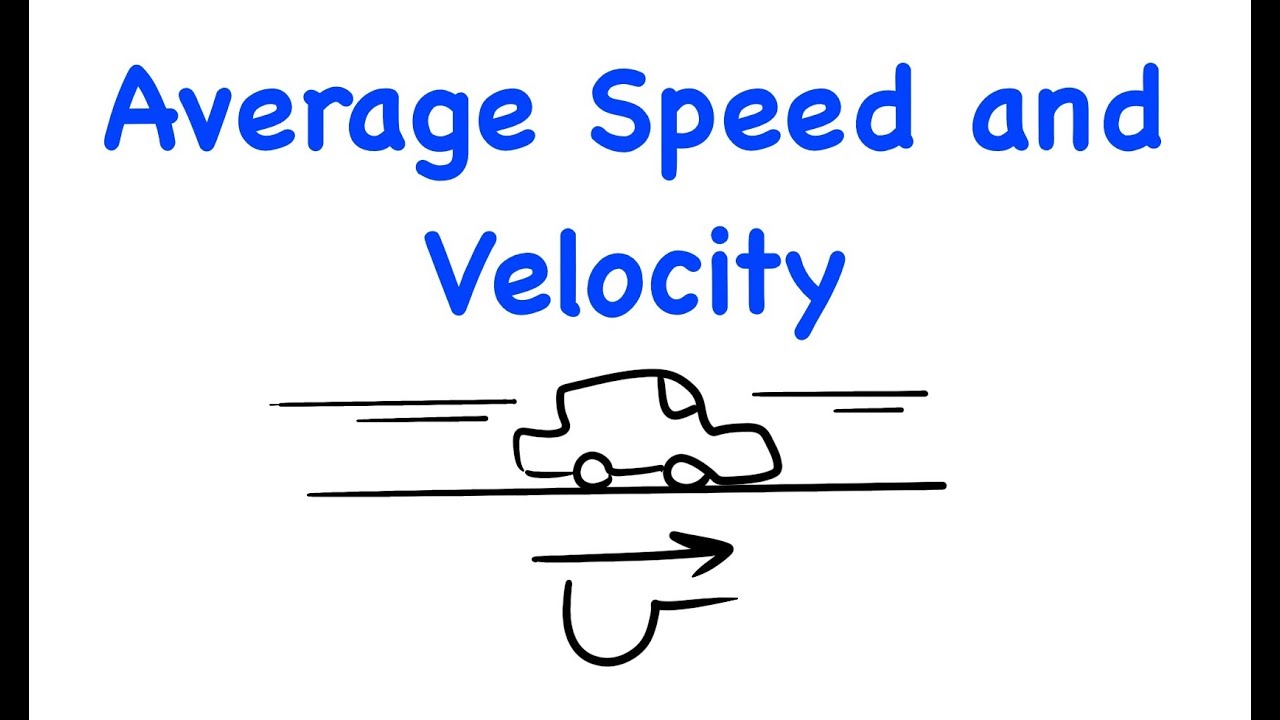 Physics: What is Average Speed, Speed and Velocity? - YouTube