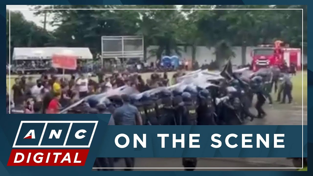 LOOK: PNP conducts crowd control simulation at Camp Crame in ...