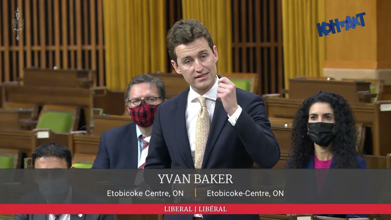 Yvan Baker calls for parliamentary debate Re Canada's support for ...