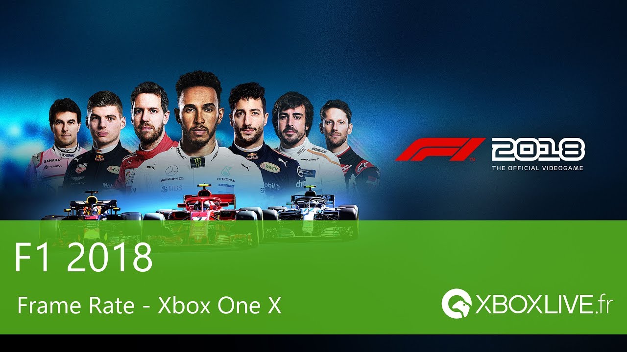 [4K] F1 2018 | Frame-rate Test Xbox One X - YouTube