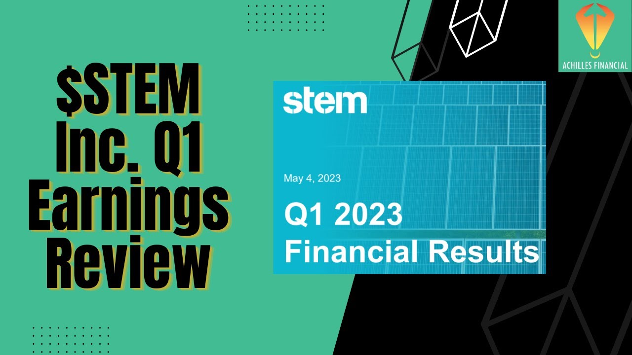 $STEM Inc. Q1 Earnings Review - YouTube
