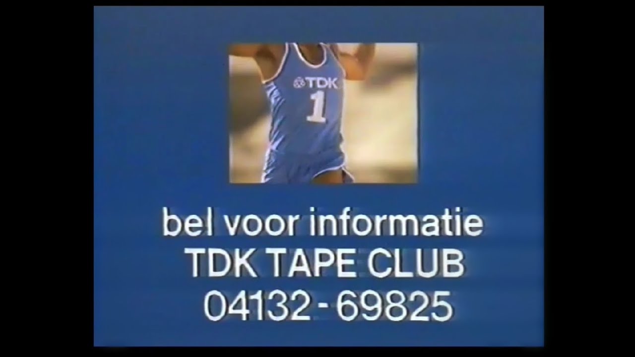 TDK Audio & Videocassettes - TV Reclame (1986) - YouTube