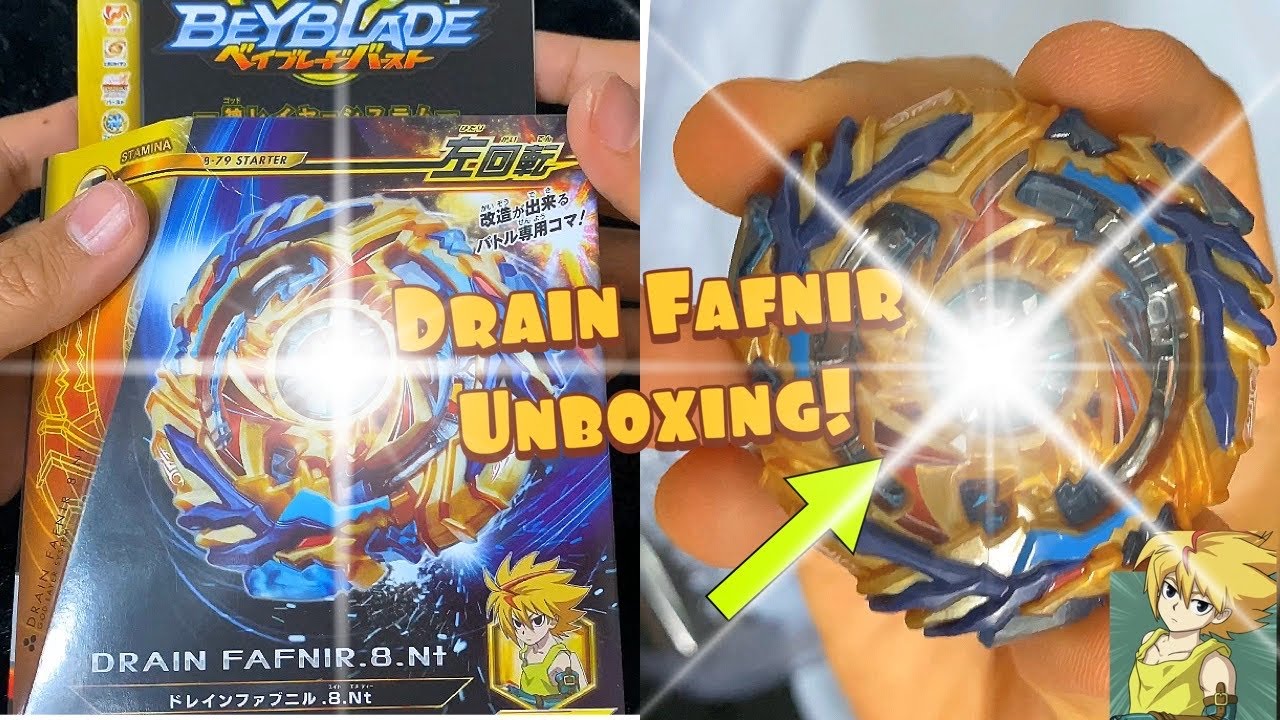 Drain Fafnir Unboxing/Review!! Takara Tomy - Beyblade Burst Evolution ...