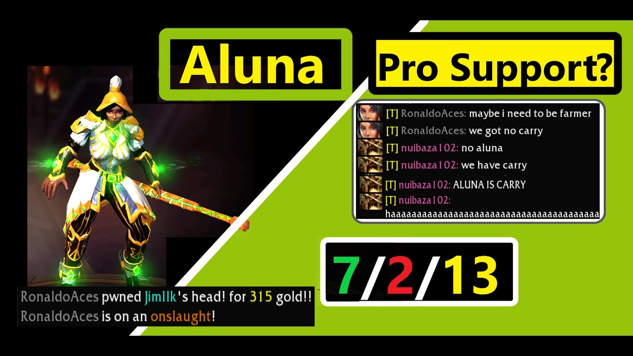 Aluna - Dominating Support - YouTube