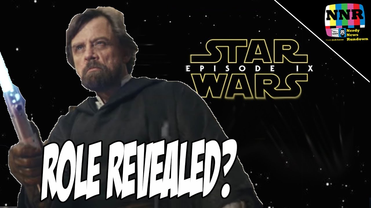 Luke Skywalker Episode 9: NEW News About His Role Revealed - YouTube