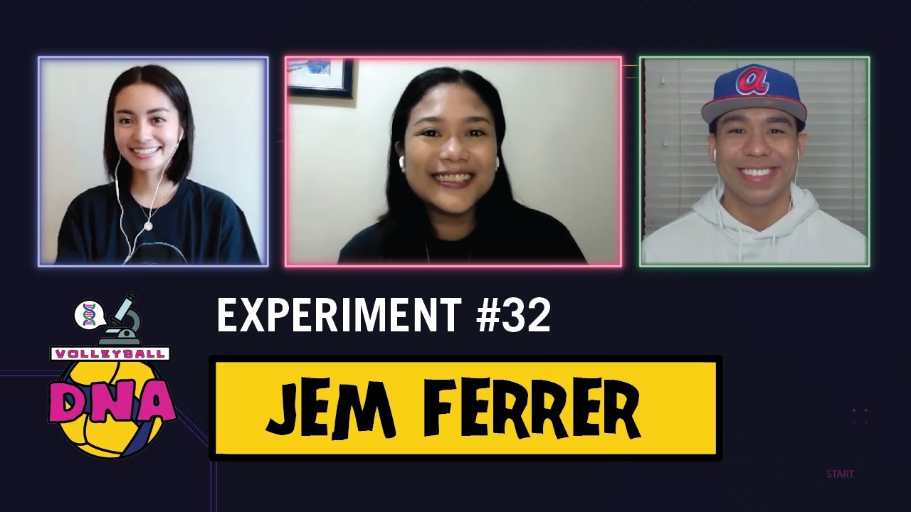 Jem Ferrer | Volleyball DNA (Full Episode) - YouTube