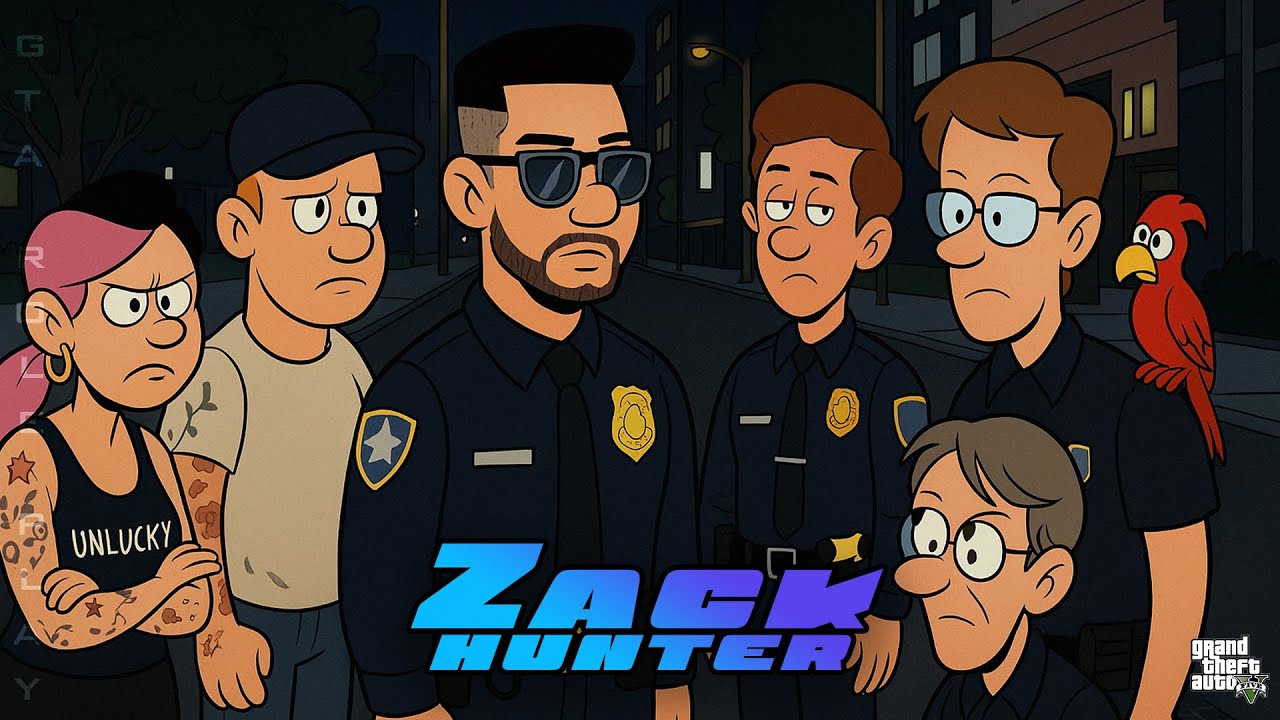 GTARP Zack Hunter 93 🧠 ماشین بدون لاستیک - YouTube