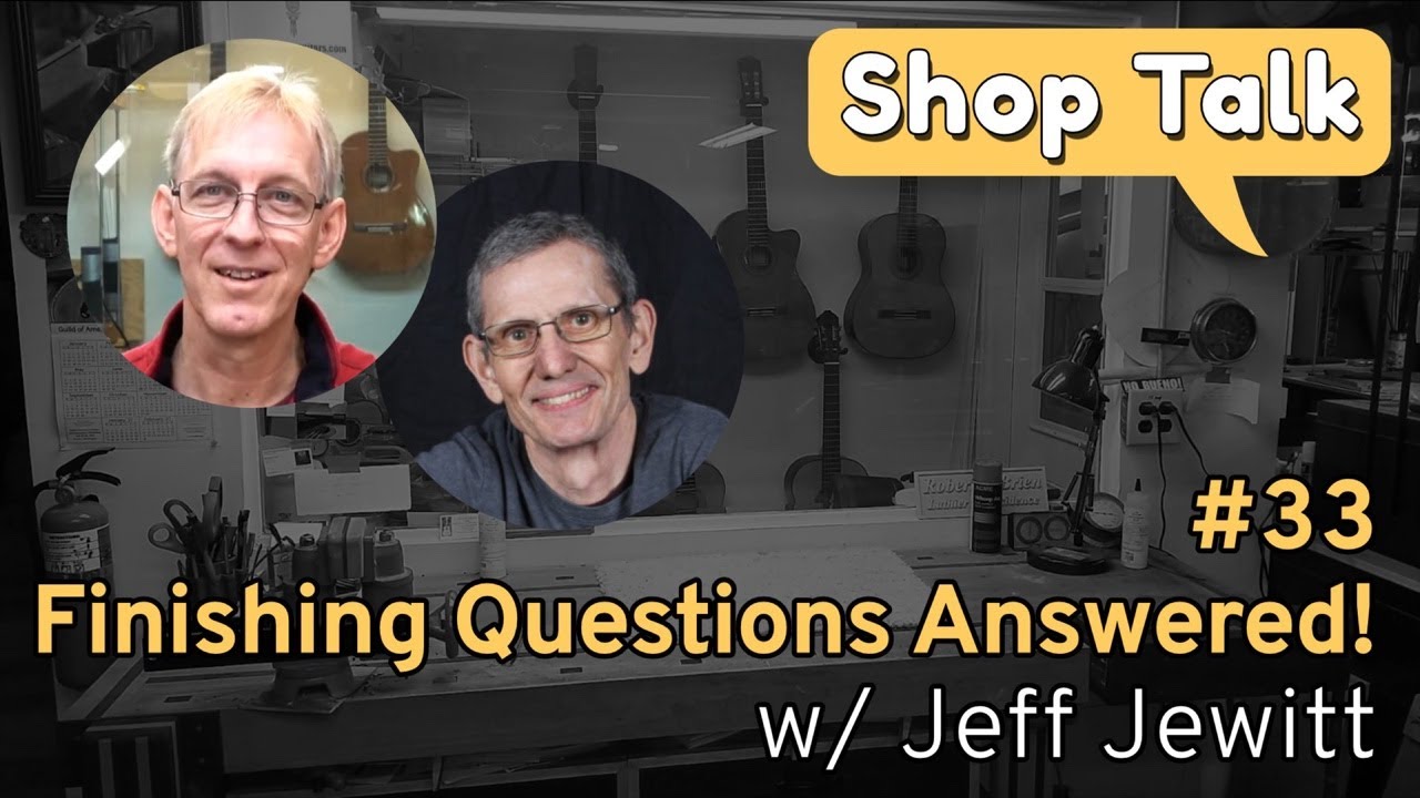 SHOP TALK Live Stream 33 with Jeff Jewitt - YouTube