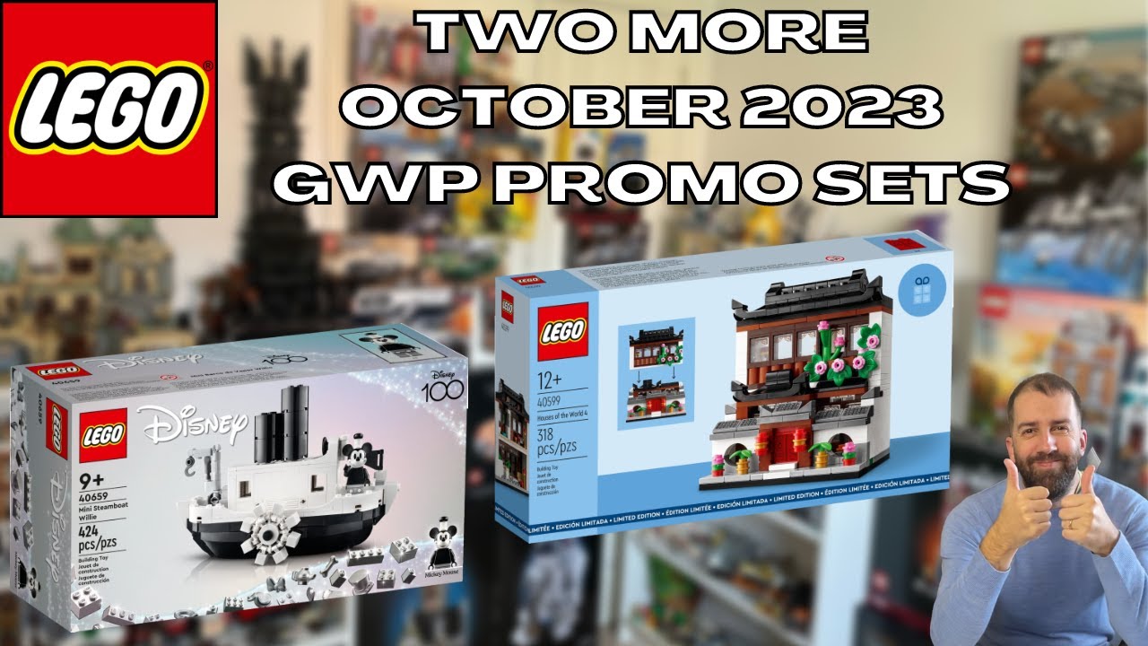 Two Additional LEGO GWP Promo Sets - October 2023! - YouTube