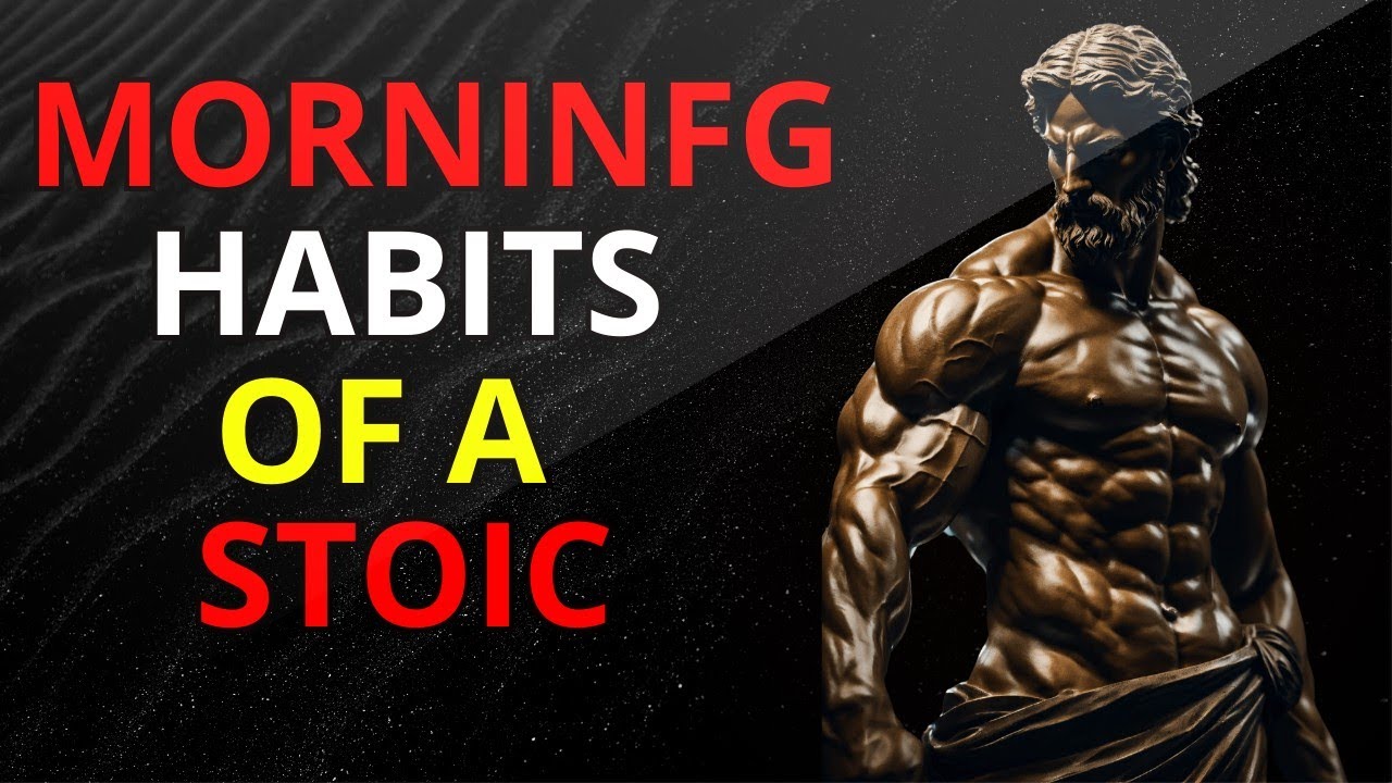 7 THINGS YOU SHOULD DO EVERY MORNING (Stoic Routine) - YouTube